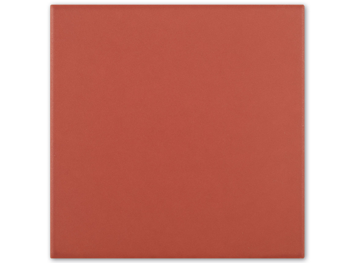 Rojo (red), Spanish floor tile, Casa Color series, 15x15cm | Floor ...
